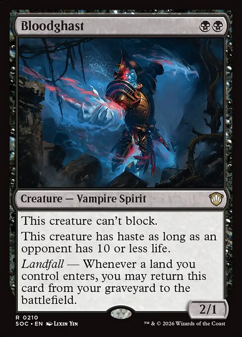 Bloodghast|Secrets of Strixhaven Commander|210 – jenesmtg